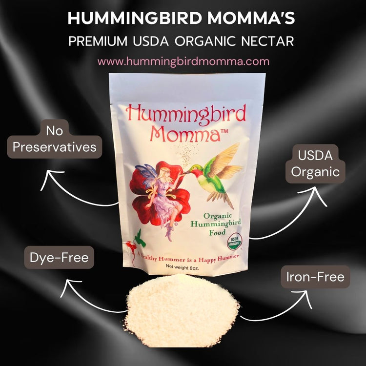Hummingbird Momma's Premium Organic Hummingbird Food